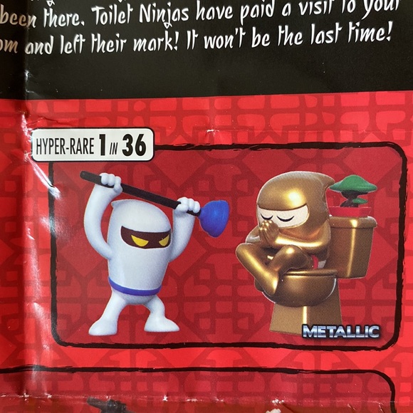 Funko | Toys | Toilet Ninjas Series Hyper Rare Metallic Ninja | Poshmark